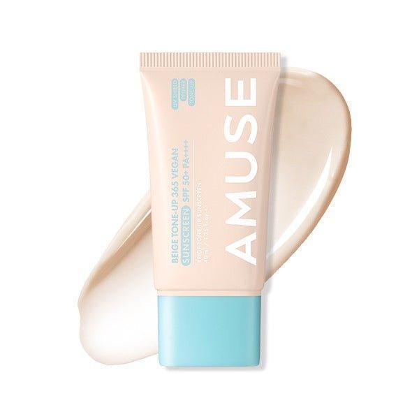 [AMUSE] Beige Tone Up 365 Vegan Sunscreen SPF 50+ PA++++ 40ml – Ballagrio