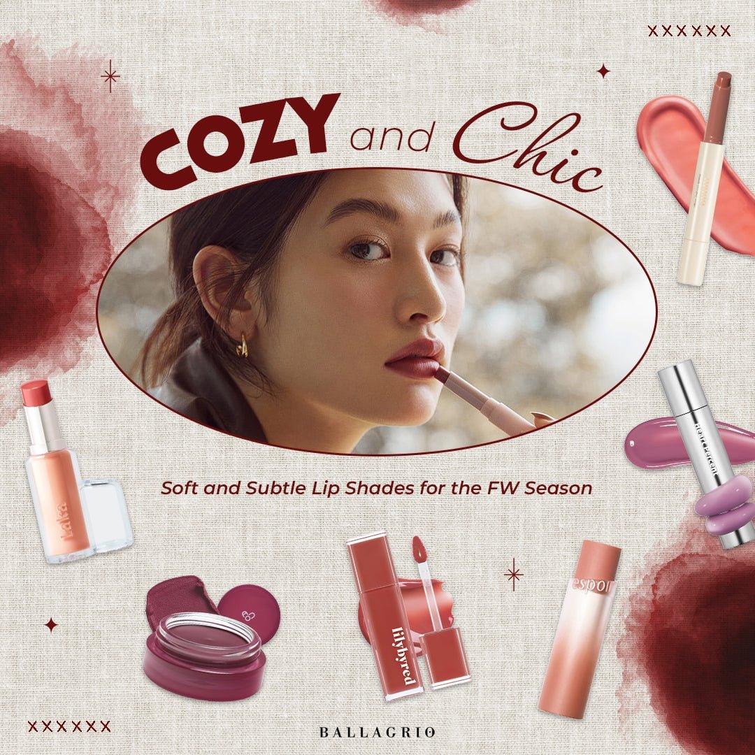 NEWSLETTER | 🫦COZY AND CHIC🫦 Soft and Subtle Lip Shades for the FW Sea ...