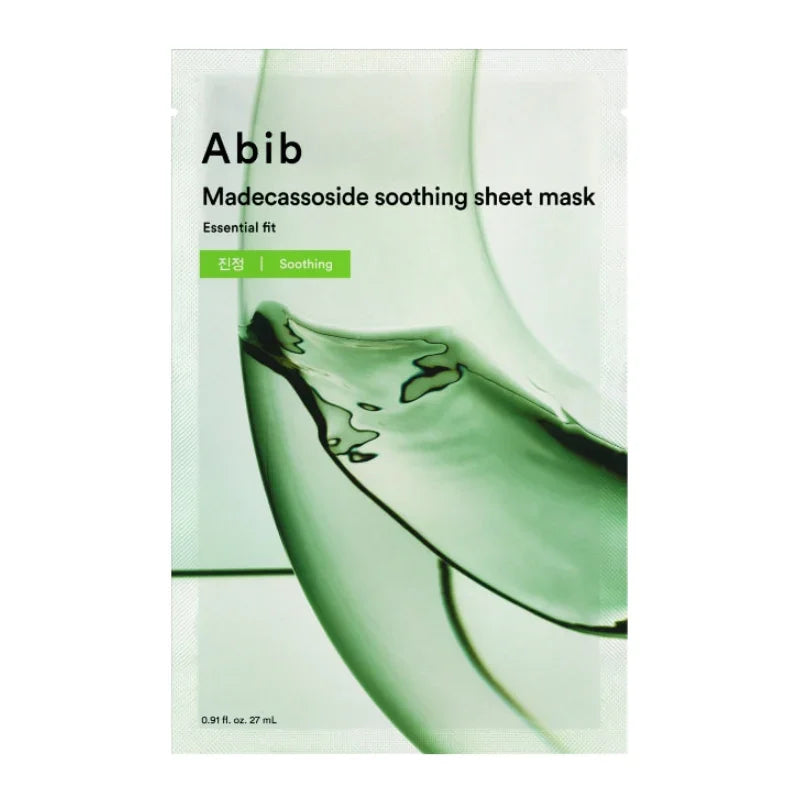 [Abib] Madecassoside Soothing Sheet Mask Essential Fit 27ml – Ballagrio