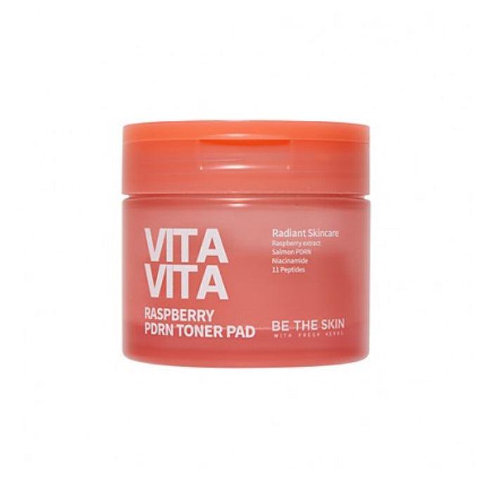 [BE THE SKIN] VITAVITA Raspberry PDRN Toner Pad 120ml 60EA – Ballagrio