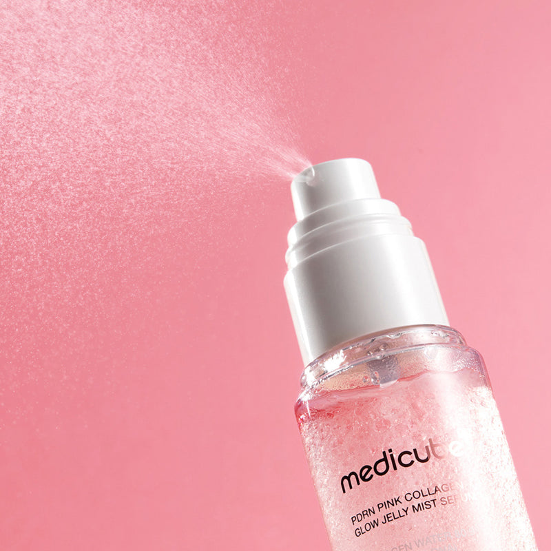 medicube PDRN Pink Collagen Glow Jelly Mist Serum 100ml Ballagrio medicube-pdrn-pink-collagen-glow-jelly-mist-serum-100ml-ballagrio