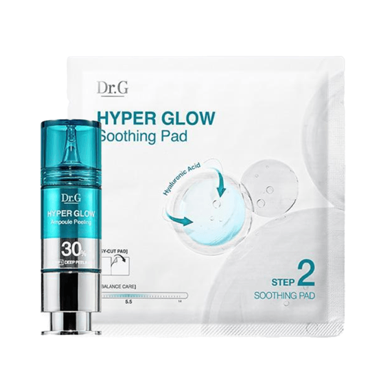 [Dr.G] Hyper Glow 30% Ampoule Peeling 2 Step Program 1 Set – Ballagrio