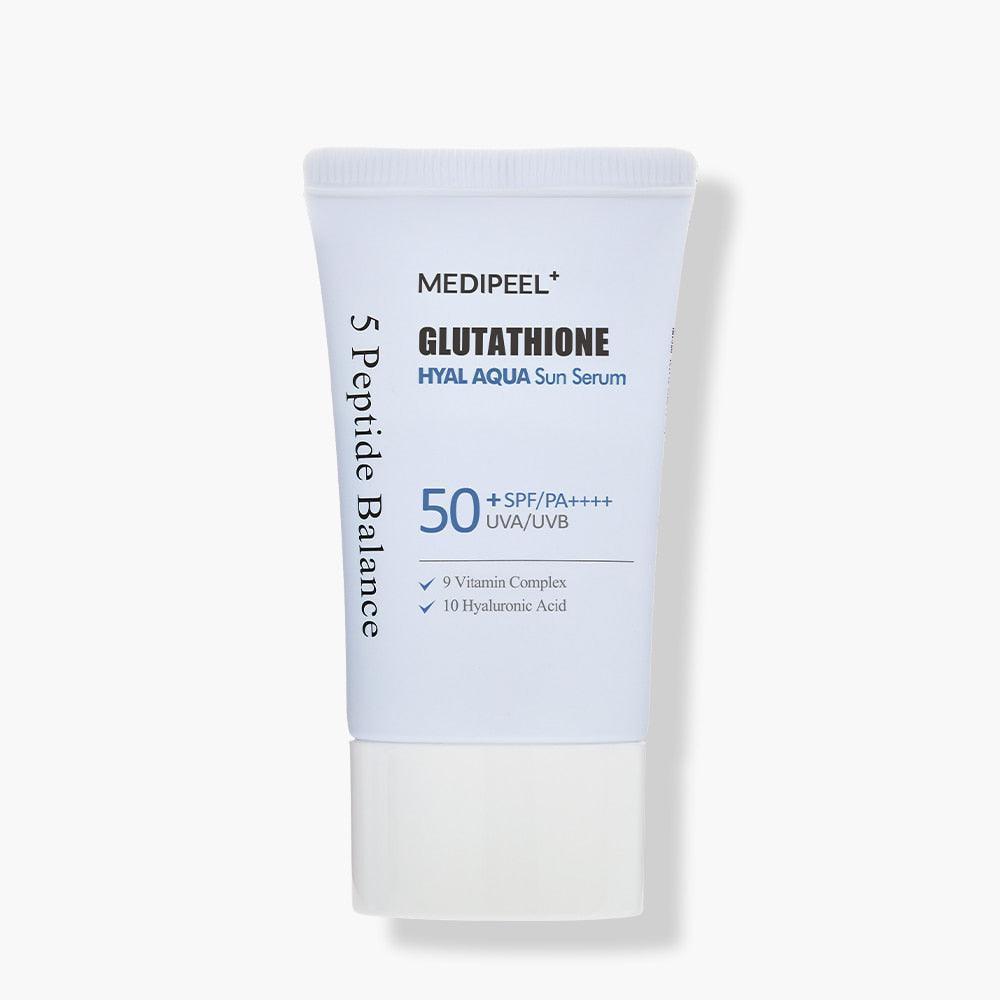[MEDI-PEEL] Glutathione Hyal Aqua Sun Serum SPF 50+ PA++++ 50ml – Ballagrio