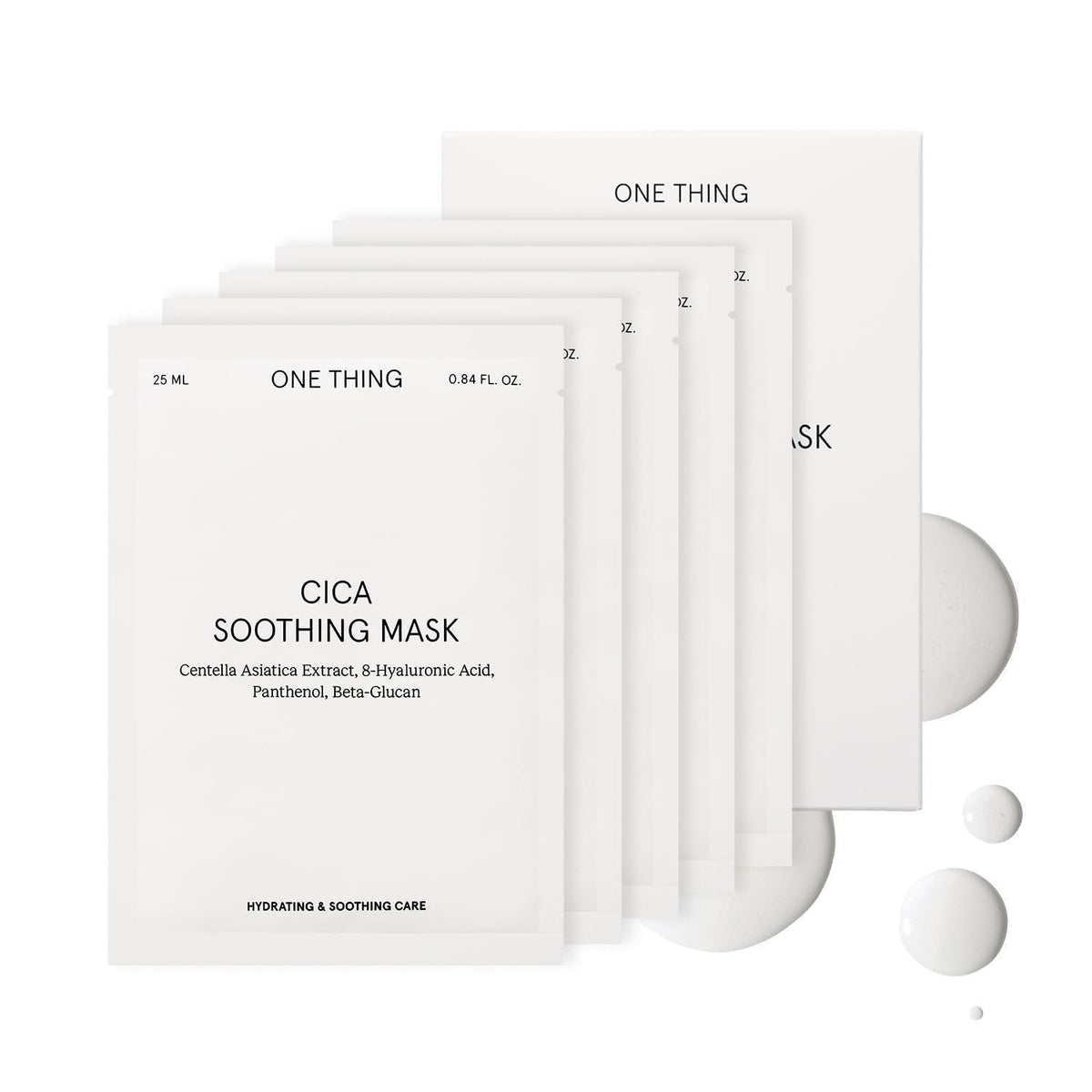 [ONE THING] Cica Soothing Mask 25ml*5EA – Ballagrio