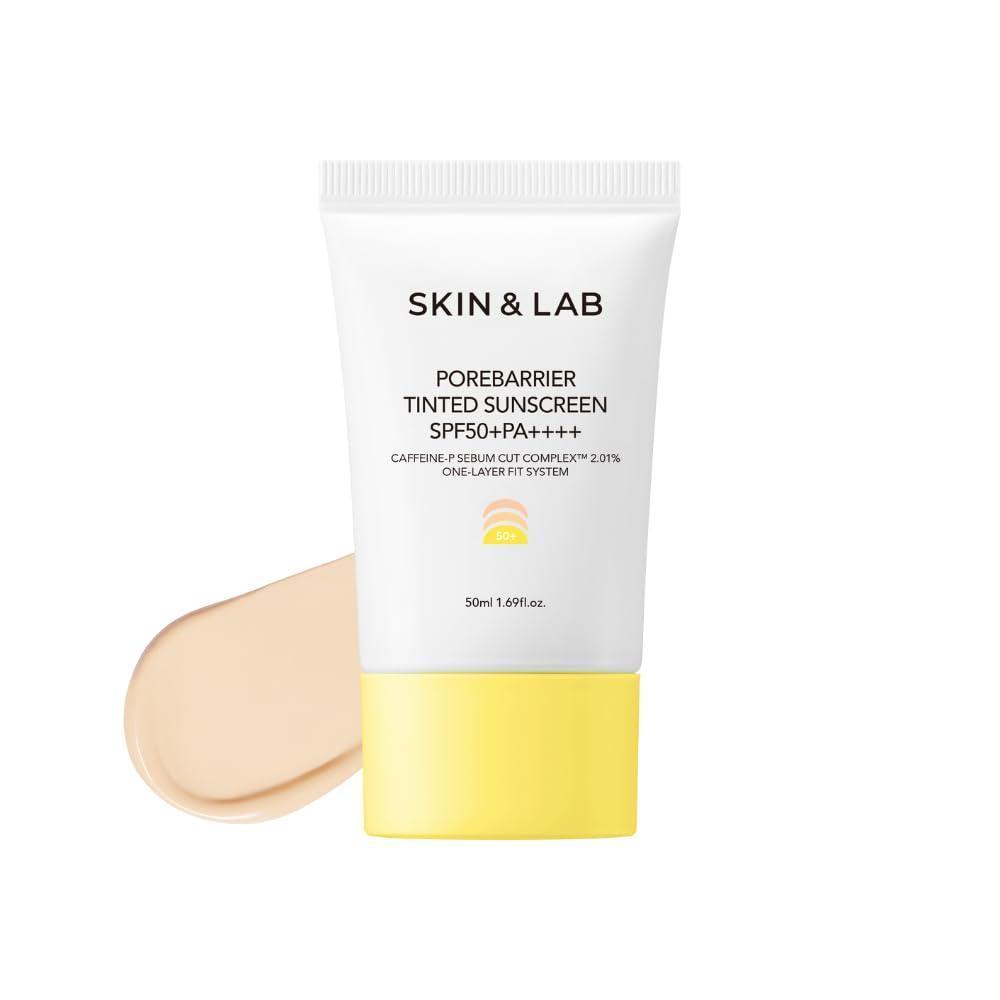 [SKIN&LAB] Porebarrier Tinted Sunscreen SPF 50+ PA++++ 50ml – Ballagrio