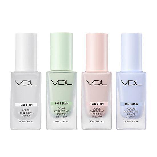 [VDL] Tone Stain Color Correcting Primer (4 Colors) SPF 20 PA++ 30ml ...