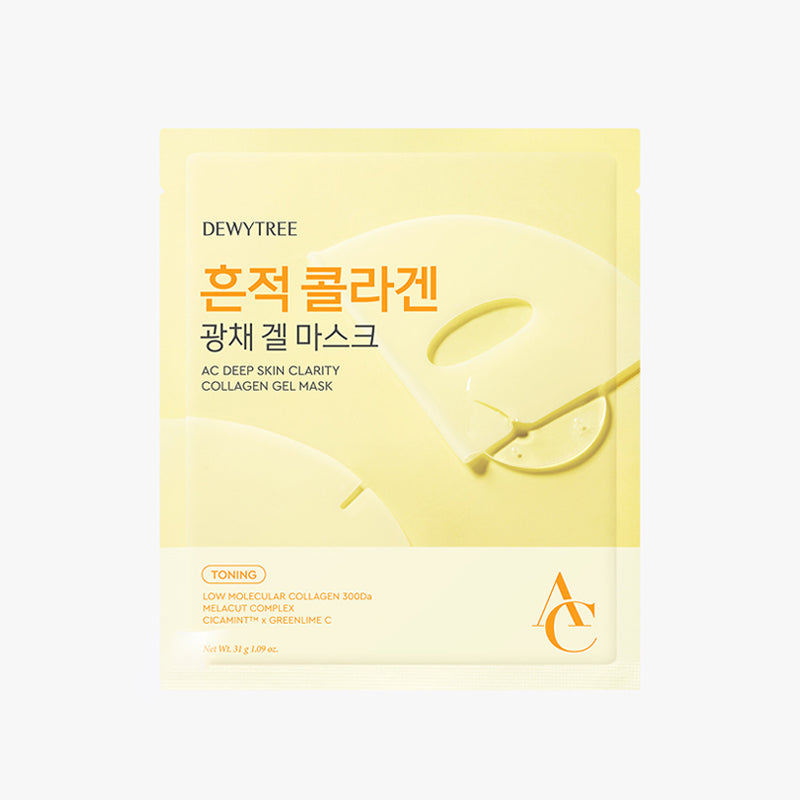[DEWYTREE] AC Deep Skin Clarity Collagen Gel Mask 31g*4EA – Ballagrio