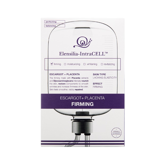 [ELENSILIA] Intracell Escargot + Placenta Firming Mask 25ml*10EA ...