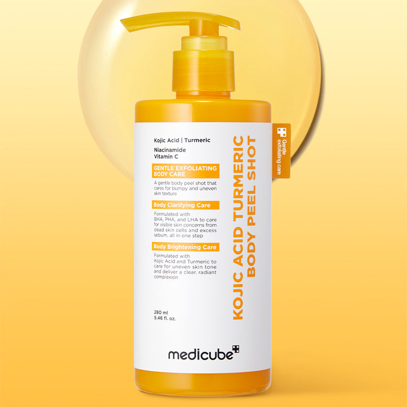 [medicube] Kojic Acid Turmeric Body Peel Shot 280ml – Ballagrio