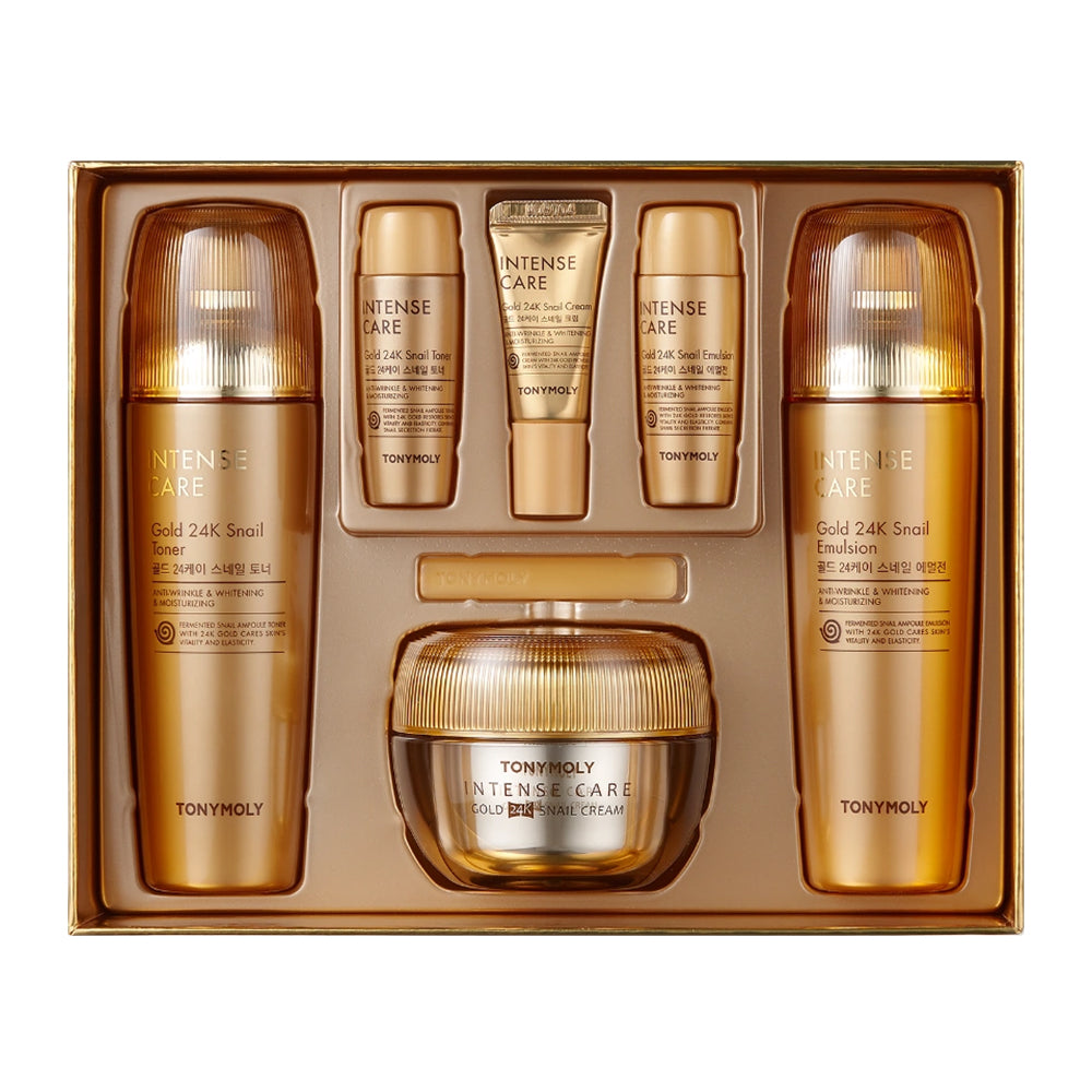 [TONYMOLY] Intense Care Gold 24K Snail 3pcs Set – Ballagrio